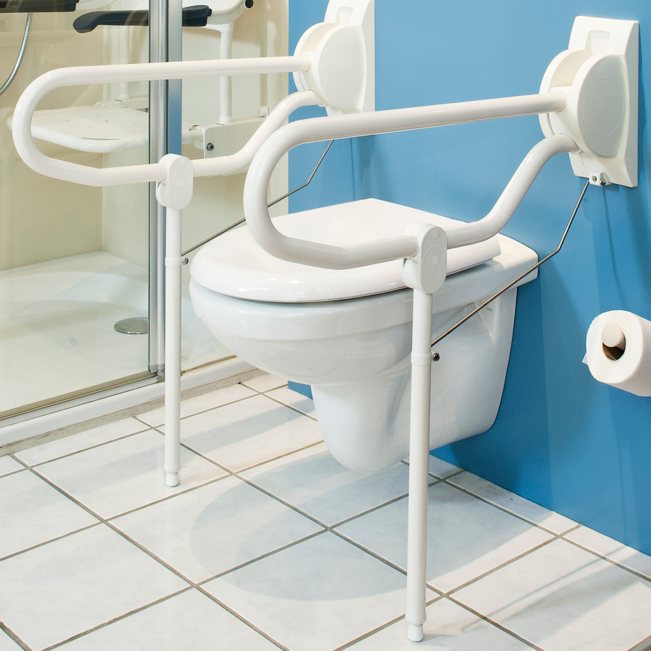 Handicare_floor_support_for_arm_supports_environment | DHG